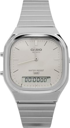 Casio Uhr Casio Vintage AQ-240E-7A2EF Silberfarben