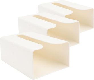 TOPBATHY 3 Stücke Wandmontierter Tissue Box Halter für Küchen und Badreinigung Feuchtigkeitsbeständig und Installieren für Toiletten und Badezimmer