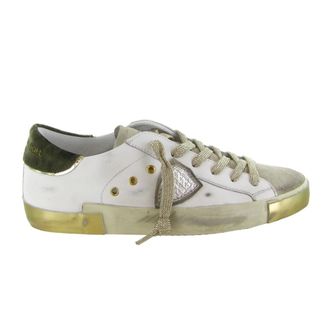 Philippe Model Femme, Chaussures, Blanc, Taille: 37 EU Prsx Low