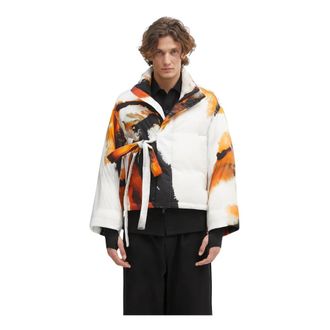 Yohji Yamamoto AOP Puff Jacket - - Jackets - Herren - Mehrfarbig - S