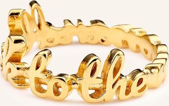 ariane ernst Ariane Ernst Ring To The Moon And Back gold