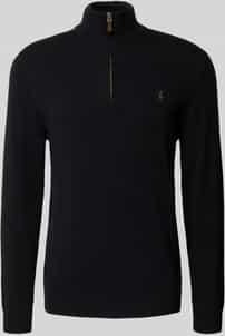 Polo Ralph Lauren Strickpullover mit gerippten Abschlüssen