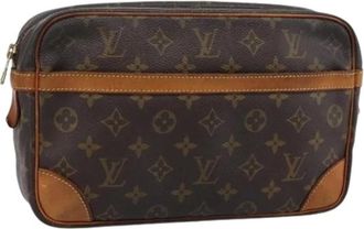 Louis Vuitton Pre-owned Monogram Clutch - Femme - Pre-owned - Brun - Taille: ONE Size