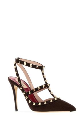 Valentino Garavani Ebonybrown Scarpe Con Tacco High Heel Shoes