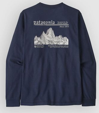 Patagonia Mw Hut Tripper Skyline Longsleeve new navy