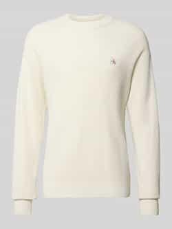 Calvin Klein Jeans Strickpullover mit Label-Patch