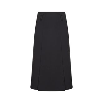 Blanca Vita Femme, Jupes, Noir, Taille: 40 FR Marialuisa Paneled Midi Skirt