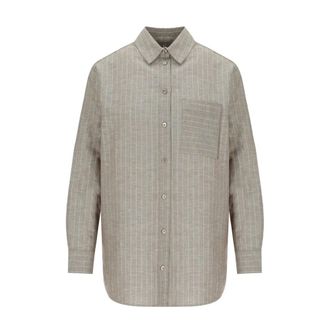 Max Mara Ululo Shirt - - Blouses & Shirts - Damen - Beige - 2XS
