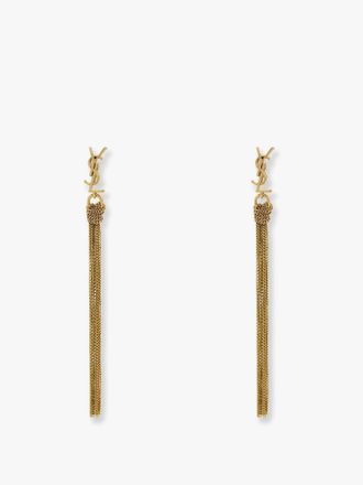 Saint Laurent Cassandre metal earrings - SAINT LAURENT - gender_Woman