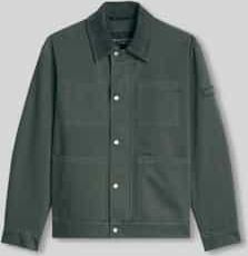 Marc O'Polo Regular Fit Blouson aus reiner Baumwolle mit Cordkragen