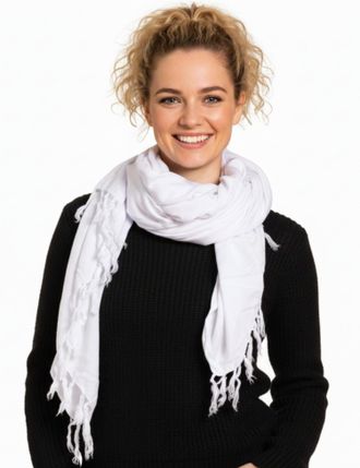 Panasiam Scarf uni 190x116cm white