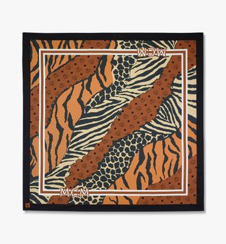 MCM Seidenschal mit Animal-Print