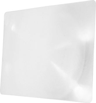 Soimiss Fache Rechteckige Leselupe f&uuml;r Senioren Hochaufl&ouml;sende Lesehilfe Leichte Pocket Lupe Klare Vergr&ouml;&szlig;erungshilfe f&uuml;r Buchseiten Einfach zu Reinigen und T