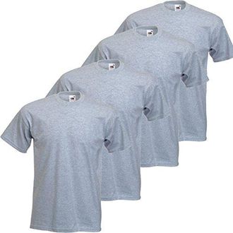 Fruit Of The Loom Valueweight Lot de 4 t-Shirts pour Homme