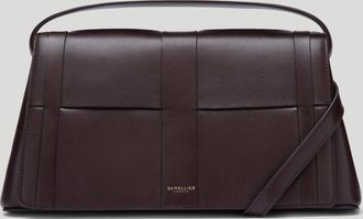 DeMellier The Florence Crossbody Bordeaux Grain Fin DeMellier