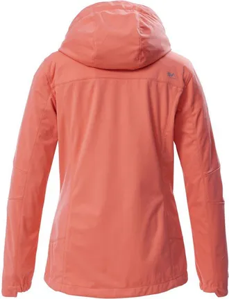 Killtec Softshelljacke KOS 69 WMN SFTSHLL JCKT Winddichte, wasserabweisende Damenjacke mit abnehmbarer Kapuze