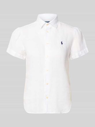 Polo Ralph Lauren Regular Fit Leinenbluse aus reinem Leinen
