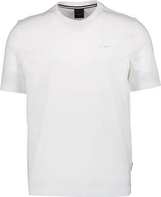 Bugatti Herren T-Shirt weiß Baumwolle