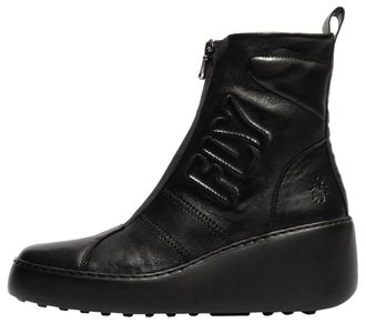FLY London Fly London Damen Drim646fly Mode-Stiefel, Schwarz, 39 EU
