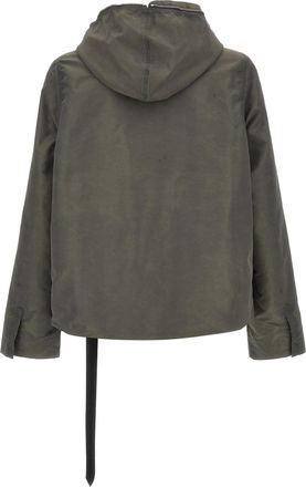 Rick Owens Gimp Zipfront Jacket - Grey