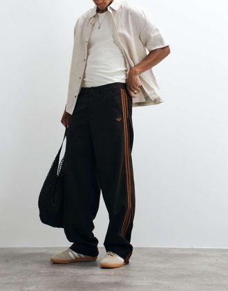 adidas Originals Firebird - Pantalon ajust&eacute; - Caf&eacute; aurore-Marron