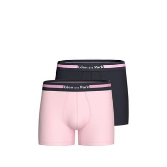 Eden Park Lot de 2 boxers en jersey de coton stretch
