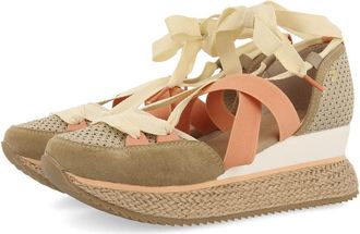 Gioseppo Damen Totnes Sneaker, beige, 41 EU
