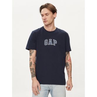 GAP T-Shirt 570044-03 Dunkelblau Regular Fit