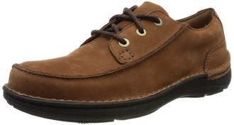 Clarks Herren Nature Ramble Oxford-Schuh, Tan Nubuk, 39.5 EU