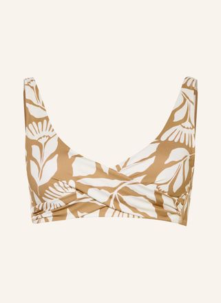 Watercult Watercult Bralette-Bikini-Top Coastal Bohemia beige
