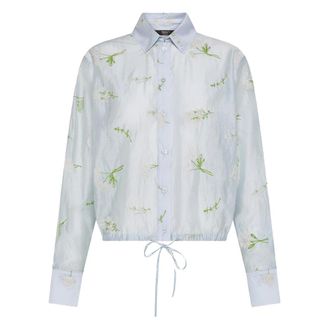 Seventy Femme, Blouses et Chemises, Bleu, Taille: 40 FR Camicia