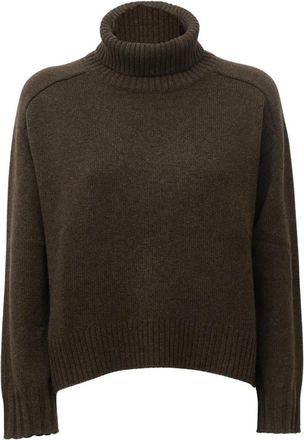 Be You Maglia Dolcevita - - Knitwear - Damen - Braun - S
