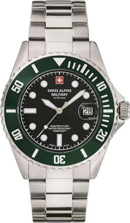 Swiss Alpine Military Master-Diver Analog Quarz 7053.1133 - - Accessories - Herren - Grau - ONE SIZE