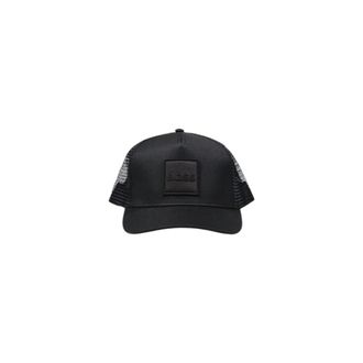 HUGO BOSS Homme, Accessoires, Noir, Taille: ONE Size The Boss Printed Polyester Cap