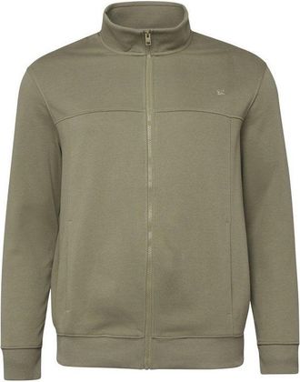 s.Oliver Sweatjacke Sweatshirt Jacke Sweatshirt-Jacke mit Stehkragen und Eingrifftaschen