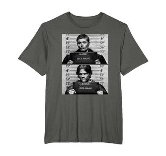 SuperNatural Winchester Mugshots T-Shirt