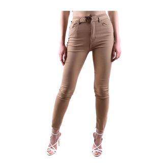Pinko Beige Hose Ss22 Stilvolle Passform - - Trousers - Damen - Beige - W24