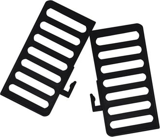 Cabilock 2 Stück Antikipp Schutz Schuhschrank Zubehör Kunststoff Regaltrenner Flip stopp Funktion für Stabile Schuhaufbewahrung im Eingangsbereich gegen Umfall