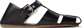 Christophe Lemaire Homme, Chaussures, Noir, Taille: 41 EU Fisherman Slip On Sandales