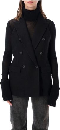 Our Legacy Gilet Tablier Blaze - Femme - Vestes - Noir - Taille: 36 FR