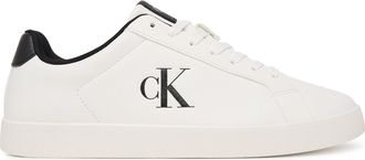 Calvin Klein Sneakers Calvin Klein 3 Cupsole Derby Pu Smo HM0HM02458 Wei&szlig;