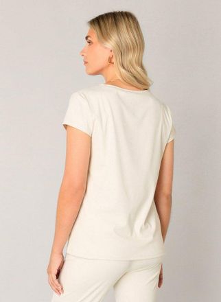 Base Level T-Shirt Tilly mit V-Ausschnitt