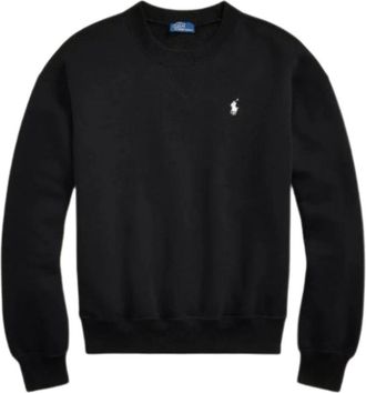 Ralph Lauren Femme, Pulls, Noir, Taille: 36 FR Pull ras du cou
