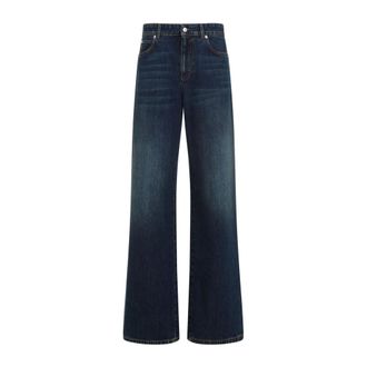 Alexander McQueen Damen, Jeans, Blau, W27Gr&ouml;&szlig;e