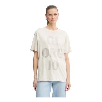 A|X Armani Exchange Femme, Tops, Blanc, Taille: 40 FR Hauts > T-shirts