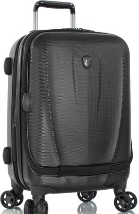 Heys Hartschalen-Trolley HEYS Vantage, in verschiedenen Farben und Gr&ouml;&szlig;en, Gr. B/H/T: 37cm x 53cm x 23cm 51 l, schwarz, Polycarbonat-Verbundwerkstoff, unif