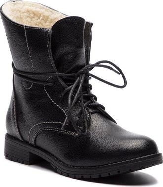 Clara Barson Schn&uuml;rschuhe WYL1623-1 Schwarz