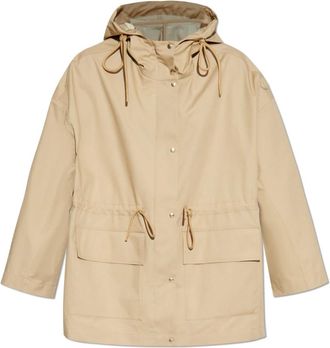 Moncler Femme, Manteaux, Beige, Taille: 42 FR Gaillon Hooded Parka