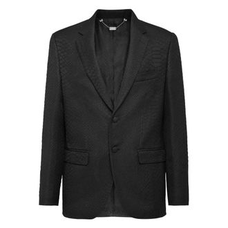 Billionaire Boys Club Homme, Vestes, Noir, Taille: XL Jacquard Animalier Blazer