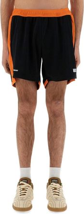 Wales Bonner Lightweight Polyester Jersey Bermuda Shorts - Black